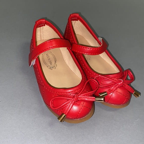 Shoes | Little Girls Red Dress Shoes | Poshmark